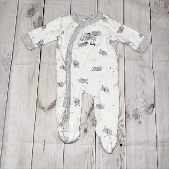 Starting Out | One Pieces | Little Baby Elephant Footed Pajamas Size 3 ...